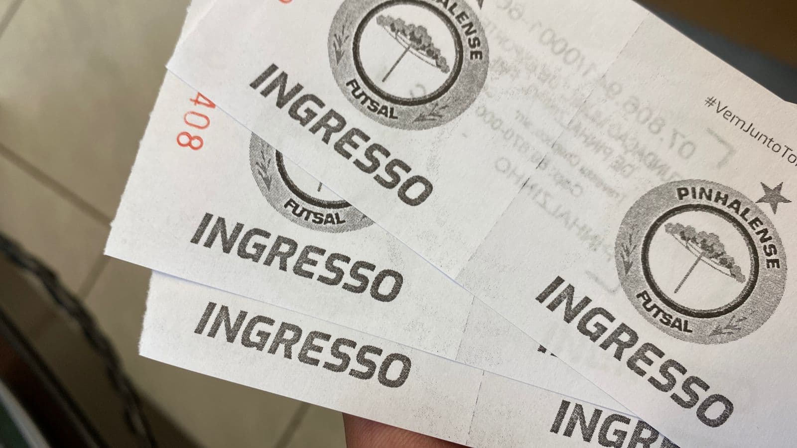 Ingressos à venda para jogo da Pinhalense Futsal Zagonel contra a ...